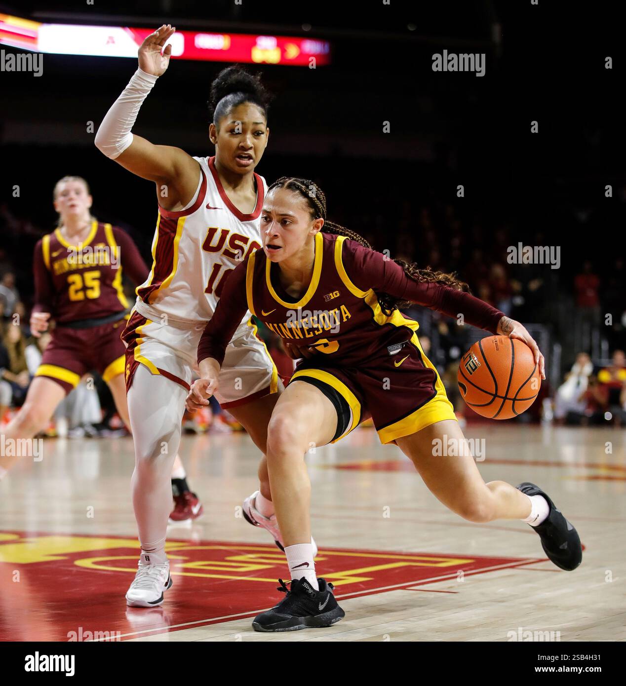 LOS ANGELES, CA - JANUARY 30: Minnesota Golden Gophers guard Amaya ...