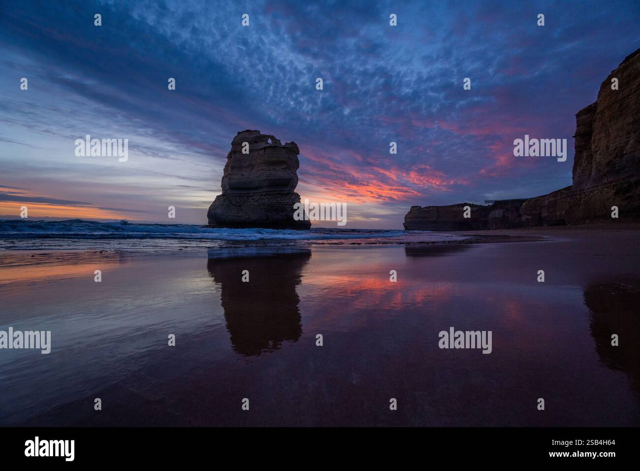 Sunset at Gibsons Steps Stock Photo - Alamy
