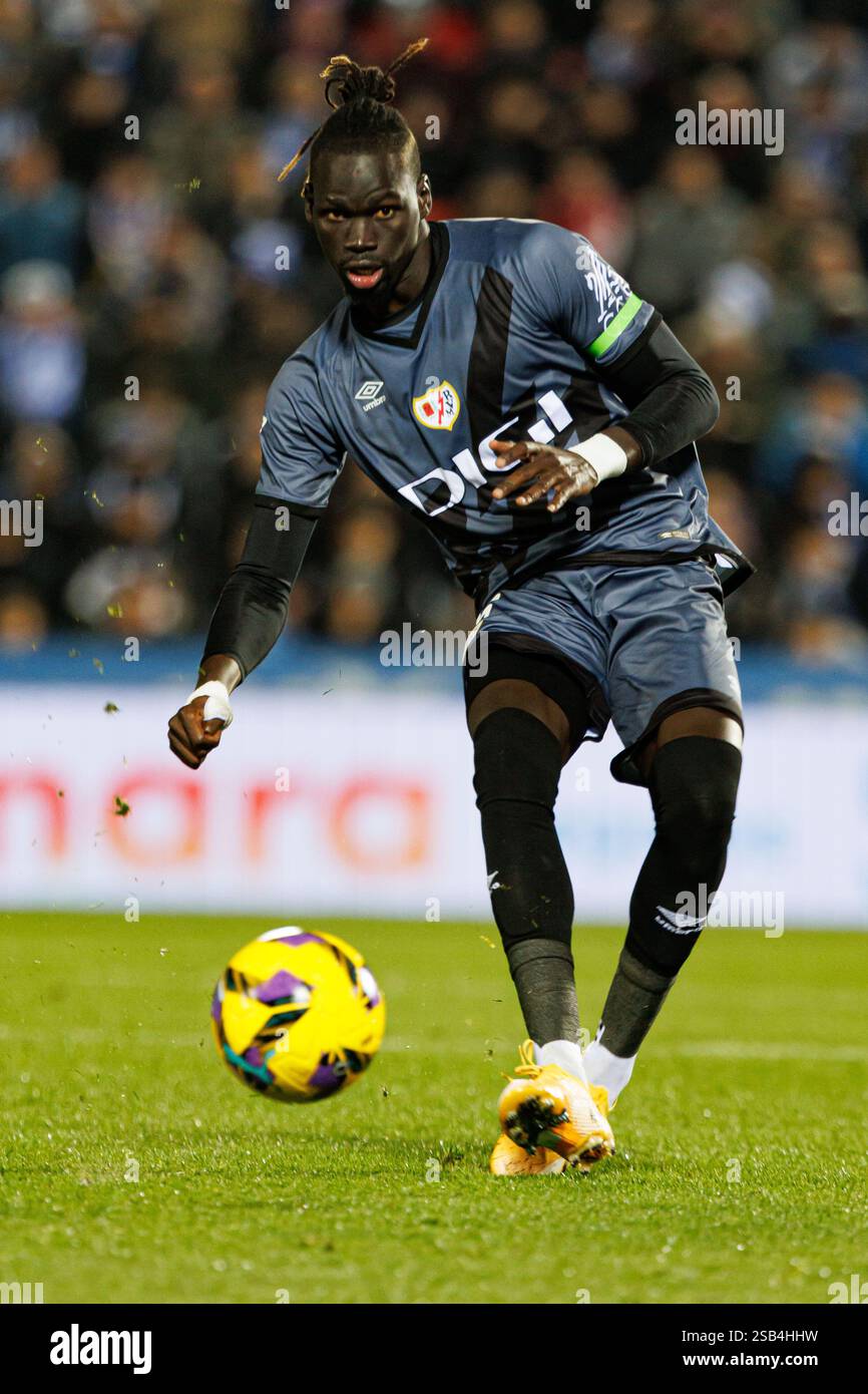 Leganes, Spain. 31st Jan, 2025. Pathe Ismael Ciss (Rayo Vallecano) seen ...