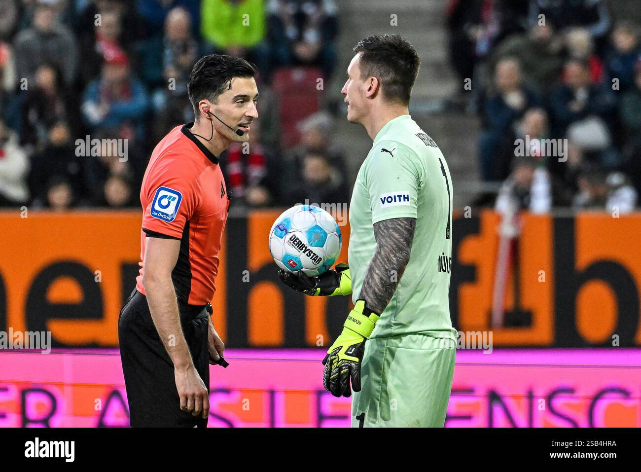 25.01.2025, WWK-Arena, Augsburg, GER, 1. FBL, FC Augsburg vs 1. FC ...