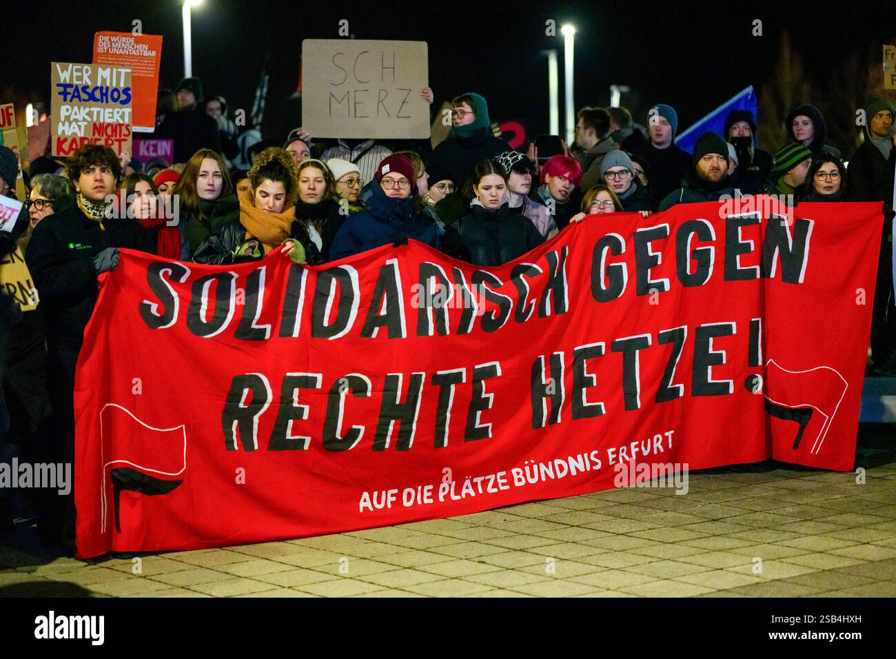 Erfurt GER, Wahlkampftour mit Friedrich Merz MdB, Kanzlerkandidat der ...