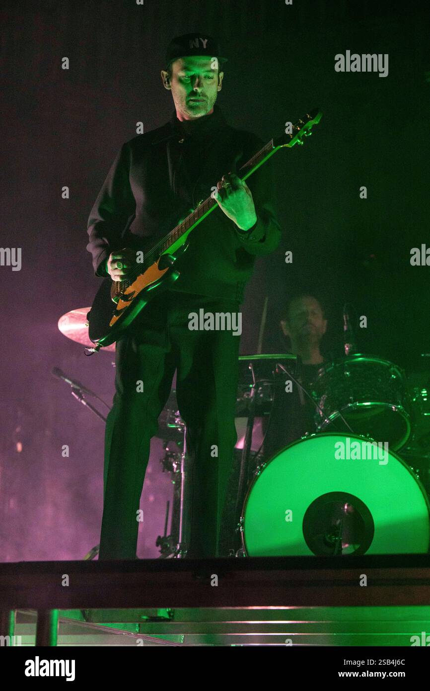 Josh Carter of Phantogram performs on Friday, Jan. 31, 2025, at the ...