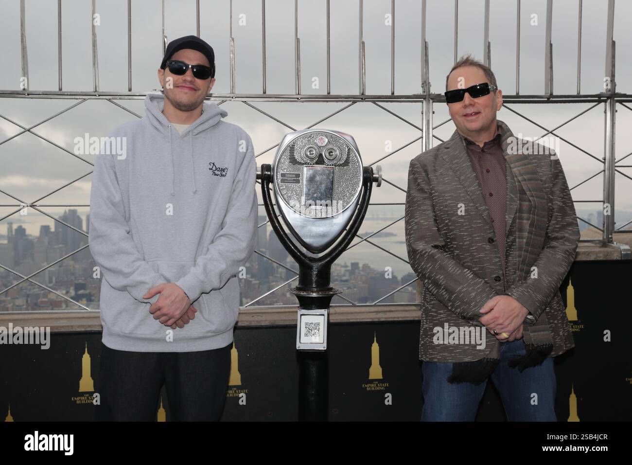 NEW YORK, NEW YORK - JANUARY 31: Comedian Pete Davidson and bestselling ...