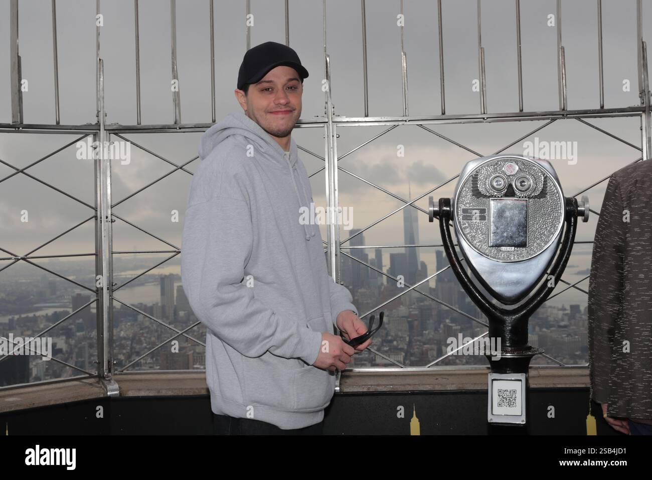 NEW YORK, NEW YORK - JANUARY 31: Comedian Pete Davidson and bestselling ...