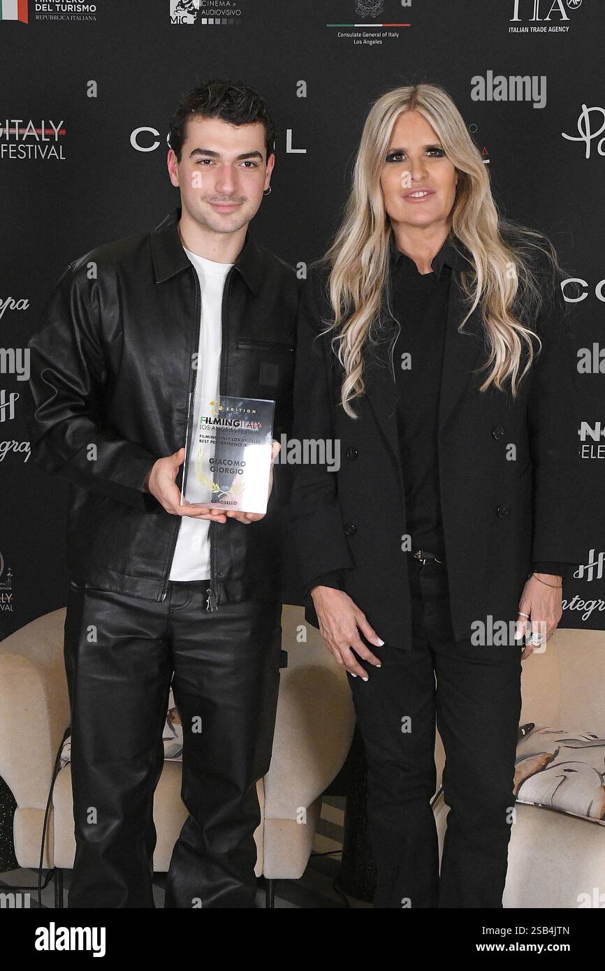 Rome, Italy. 31st Jan, 2025. Rome, Soho House Filming Italy Los Angeles ...