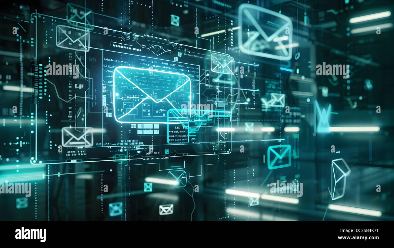 This image showcases a vision of the future, presenting a futuristic ...