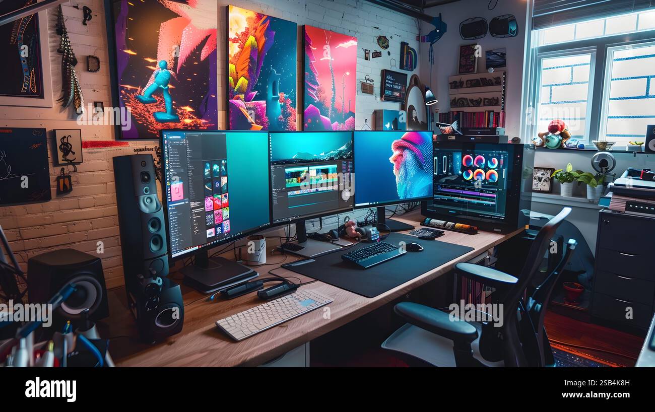 This digital studio is a hub of creativity and innovation, featuring ...