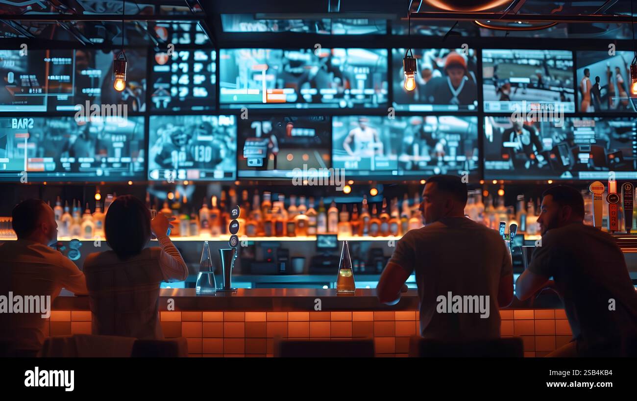 This sports bar takes the fan experience to the next level with ...