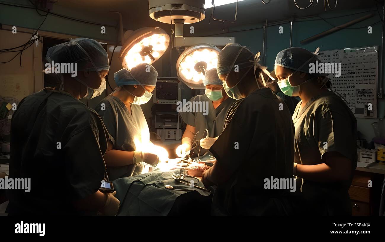 An ER team works tirelessly through the night, conducting a critical ...