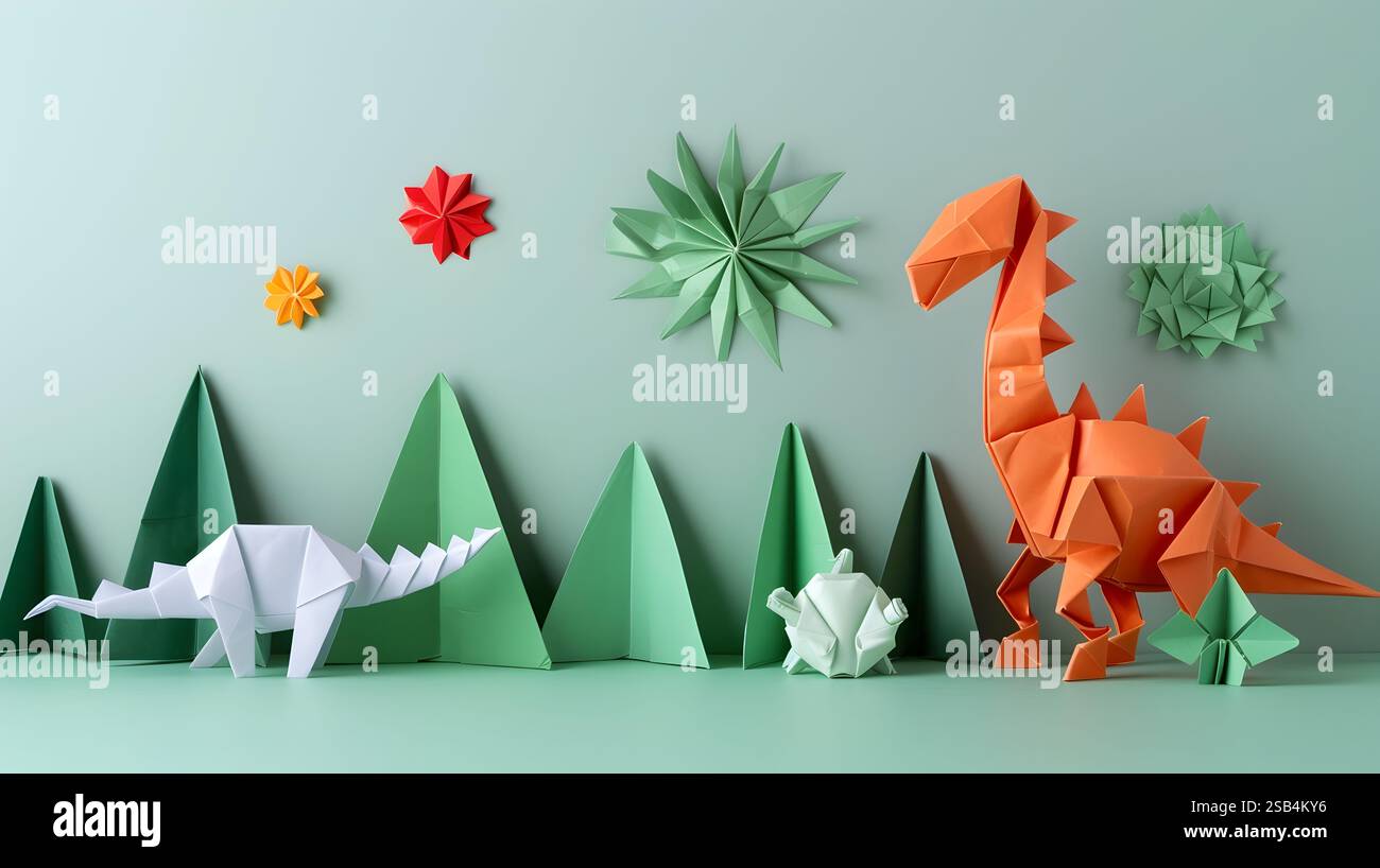 This conceptual scene illustrates the transformation of paper into ...