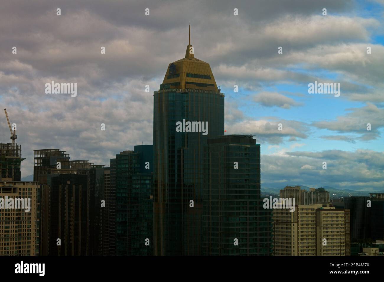 Metrobank Center in the BGC area of Manila is the tallest building in ...