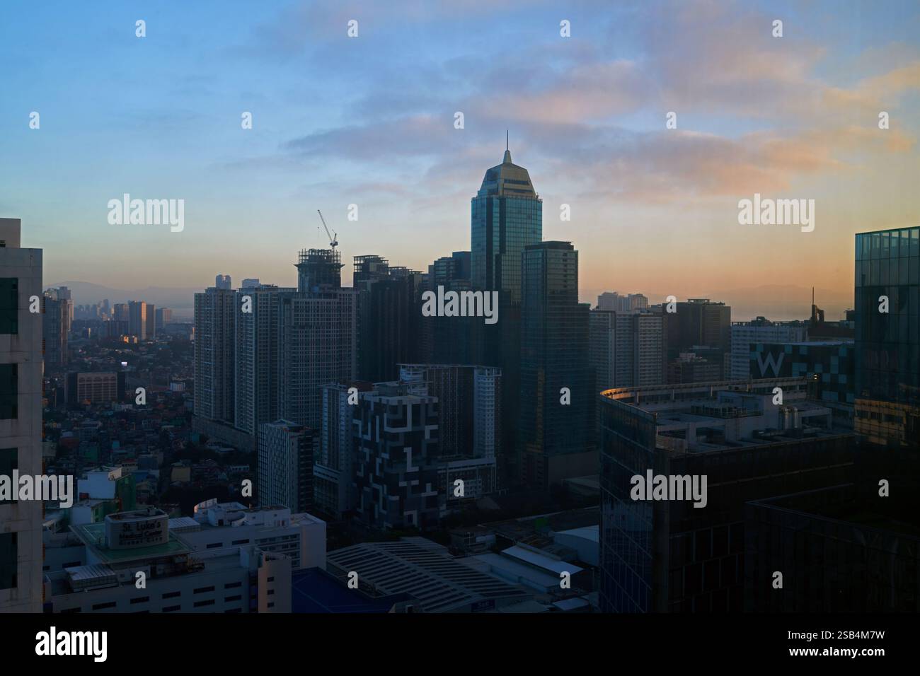 Metrobank Center in the BGC area of Manila is the tallest building in ...