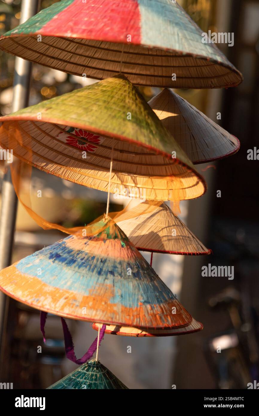 Conical Hats Display Tourist Centre Chuong Village Hanoi Stock Photo ...