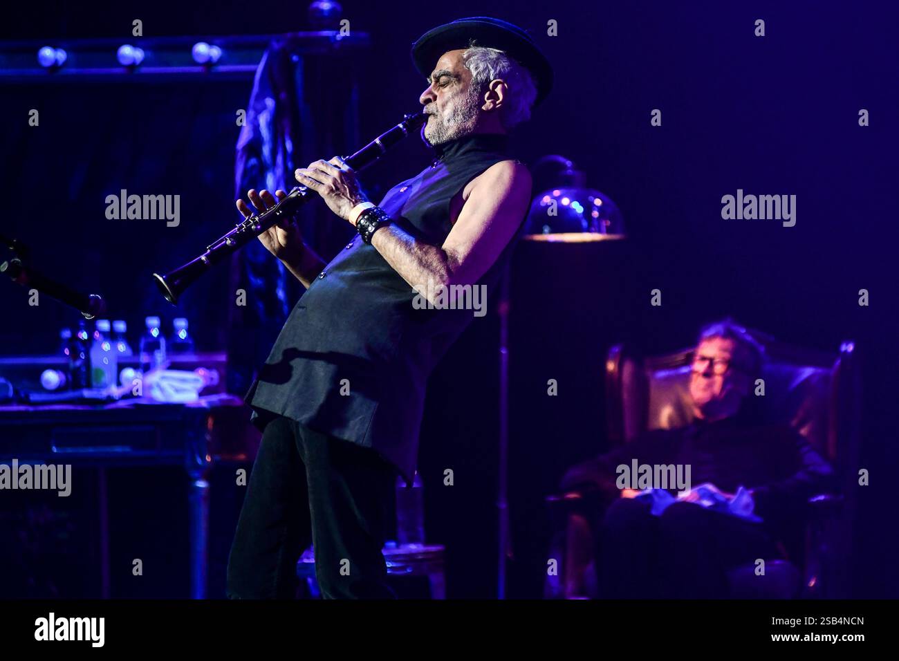 Buenos Aires (31th Jan 2025). Argentinian rock legend Billy Bond y La ...