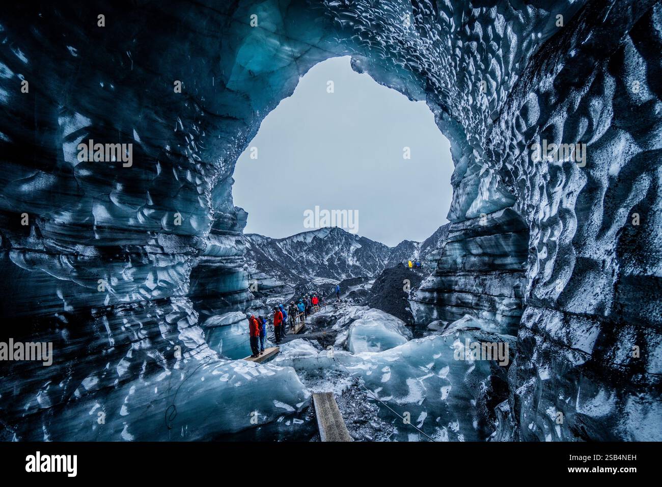 Katla Ice Cave Stock Photo - Alamy