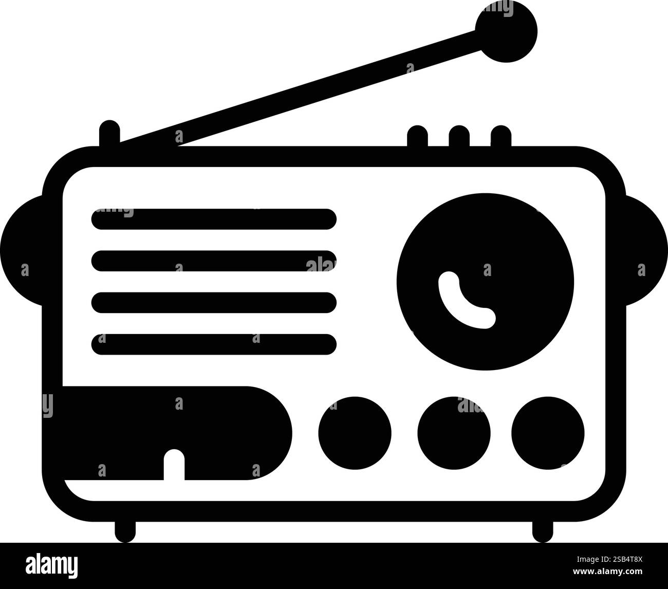 Icon for radio, receiver Stock Vector Image & Art - Alamy