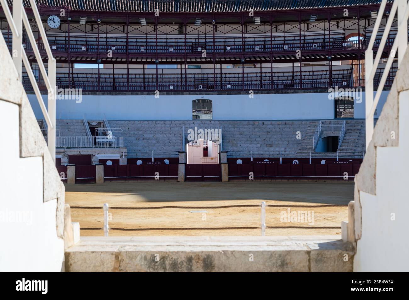 Málaga, Andalucía, Spain 29 December 2024 inside La Malagueta ...