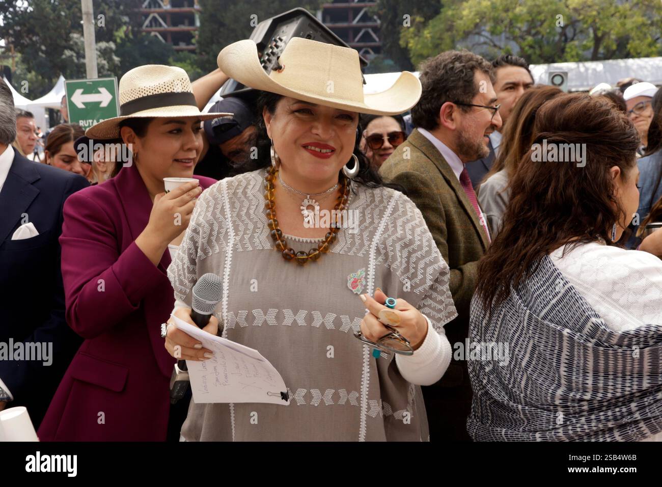 Mexico City's Secretary of Culture, Alejandra Frausto at the first ...