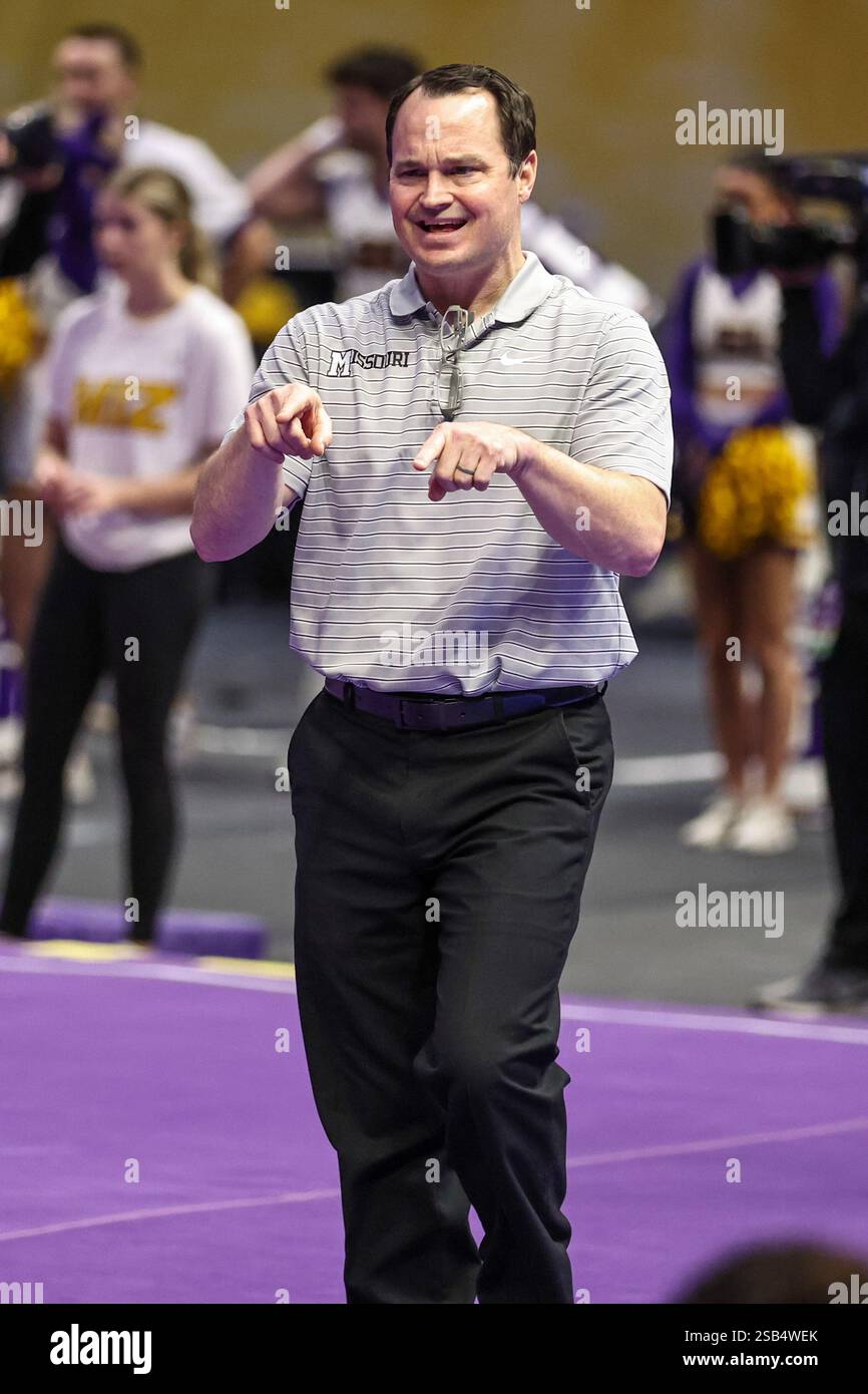 Baton Rouge, LA, USA. 31st Jan, 2025. Missouri Head Coach Shannon ...