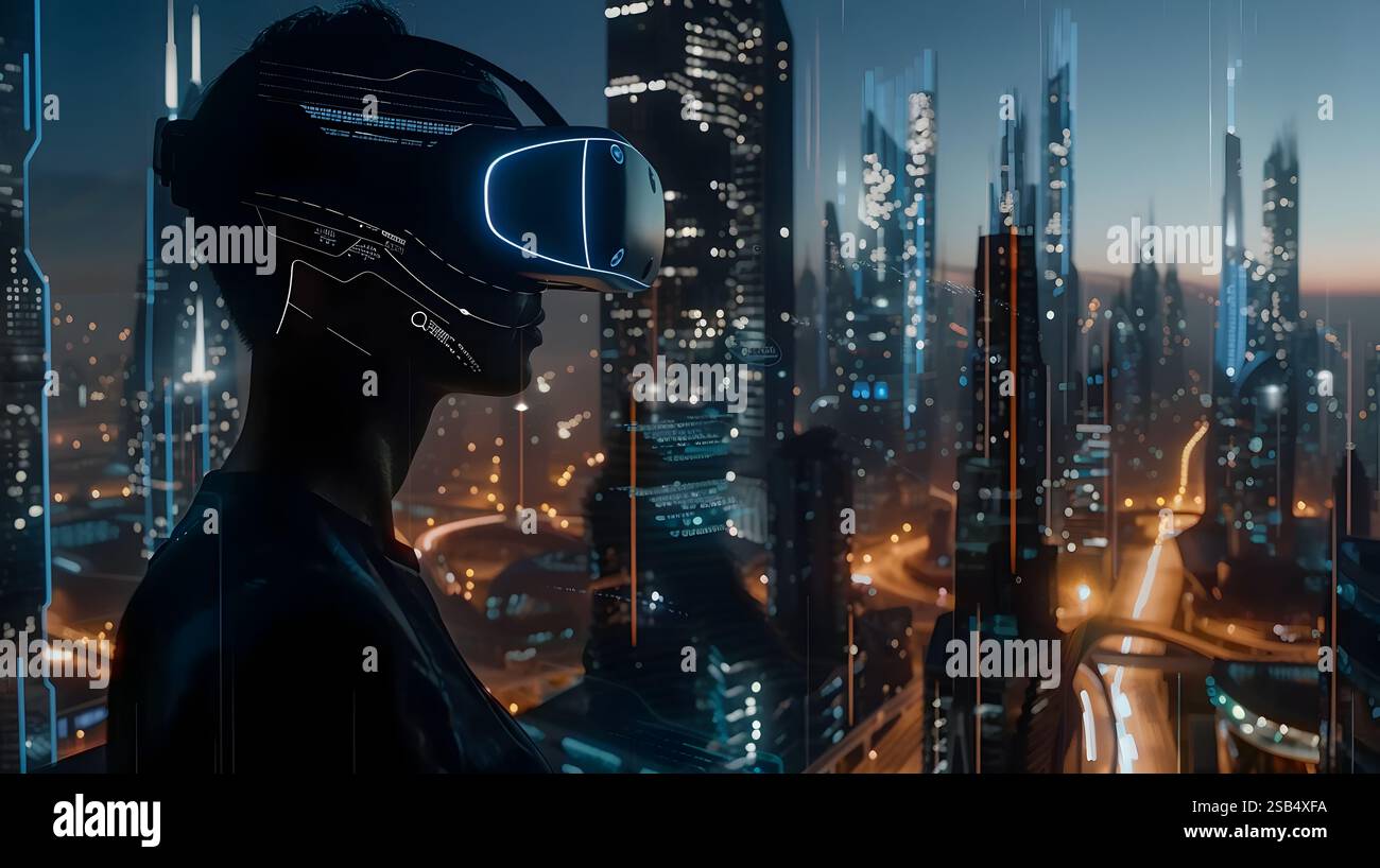 Experience a vivid 3D rendered virtual reality journey through a smart ...