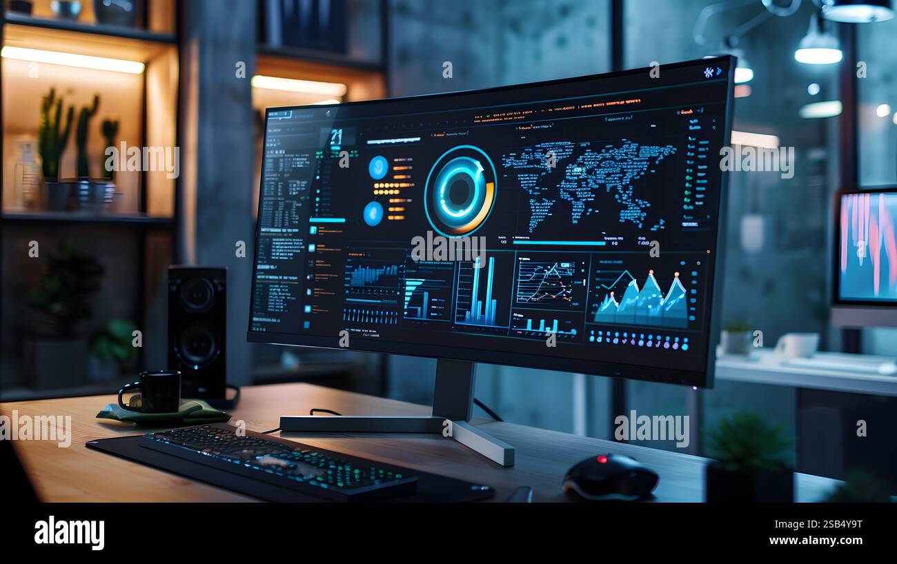 This image showcases an animated infographic presenting future ...