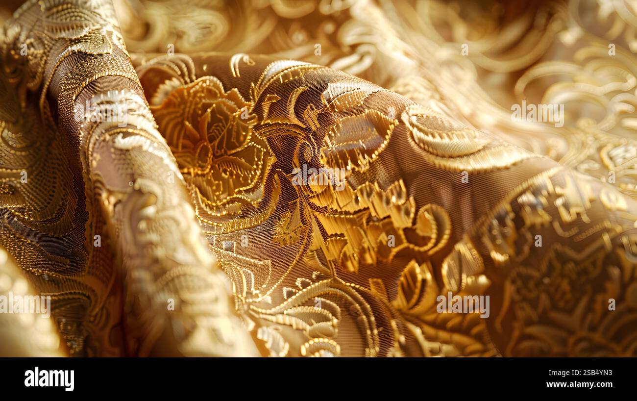 Brocade fabric hi-res stock photography and images - Alamy