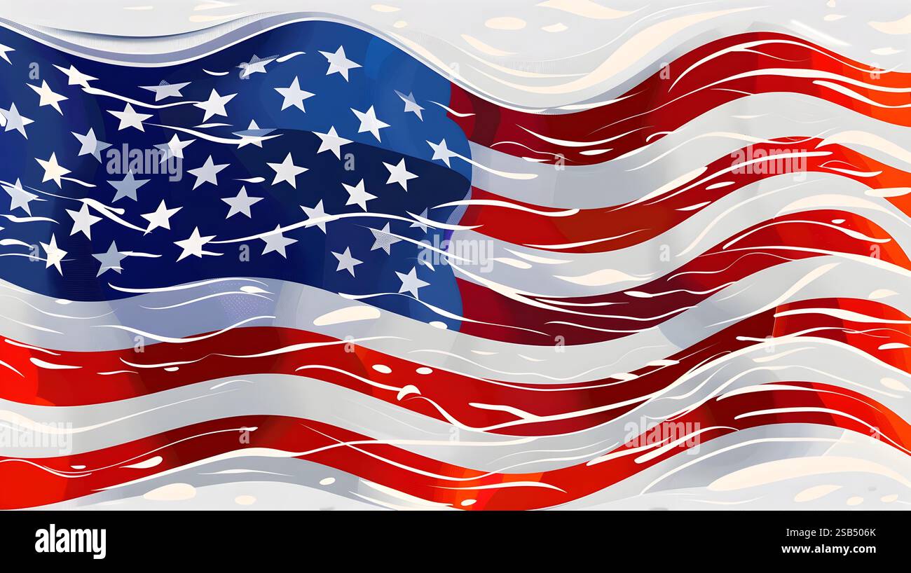 This abstract banner design showcases a fresh and modern interpretation ...