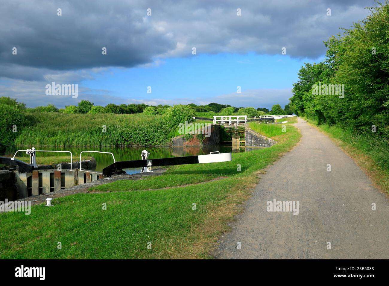 Kennet and Avon Canal, Devizes, Wiltshire Stock Photo - Alamy