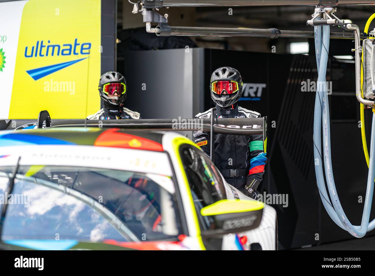 February 1, 2025, Bathurst, New South Wales, Australia: Team WRT mechanics at Meguiar's Bathurst ...