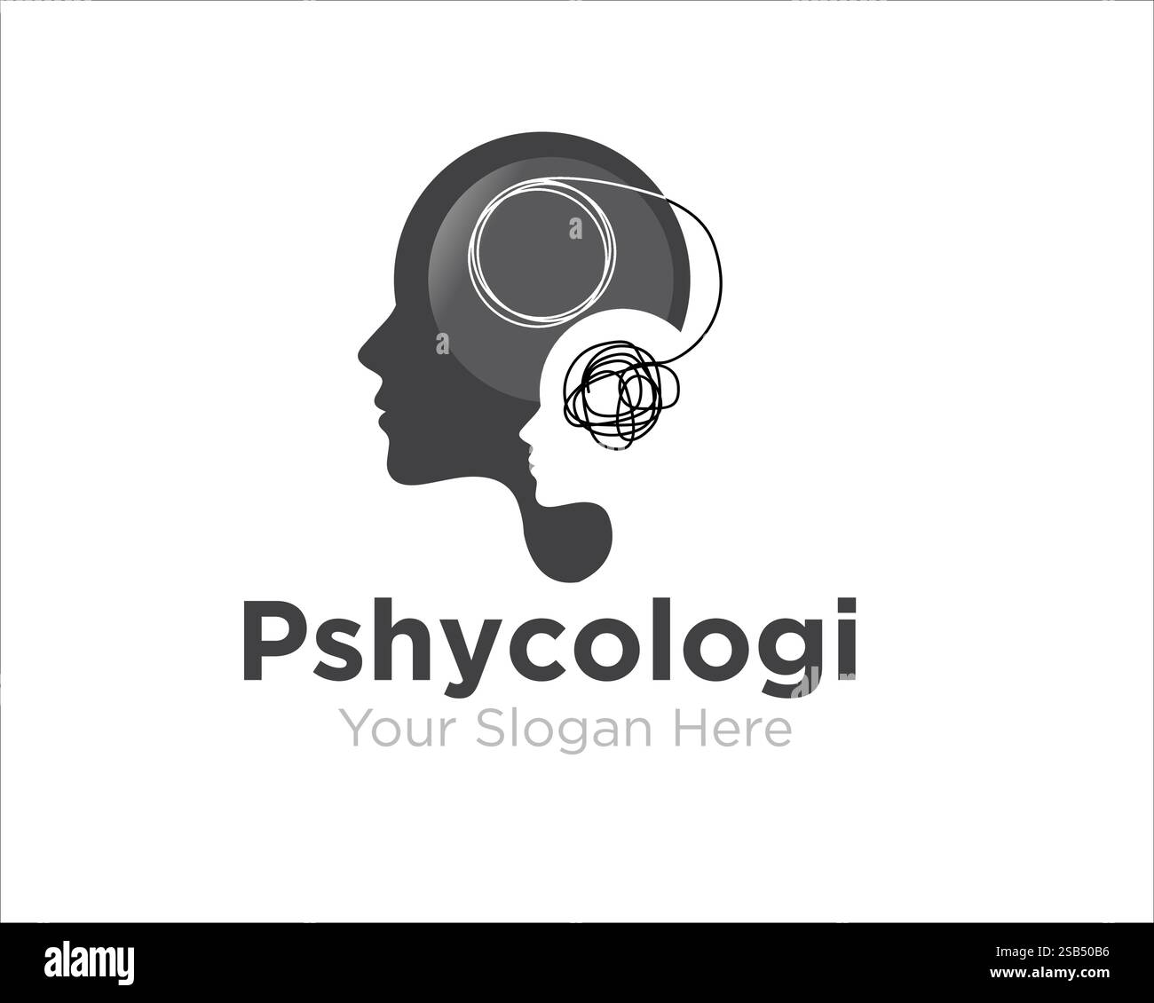 psychology logo designs for medical service Stock Vector Image & Art ...