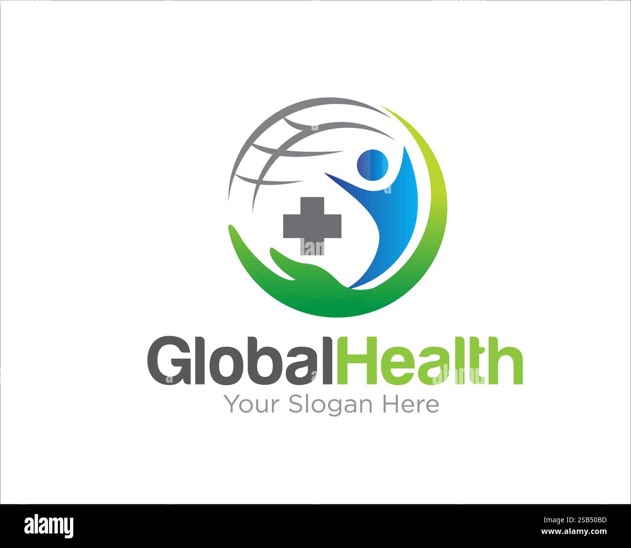 global health care logo designs for medical service Stock Vector Image ...