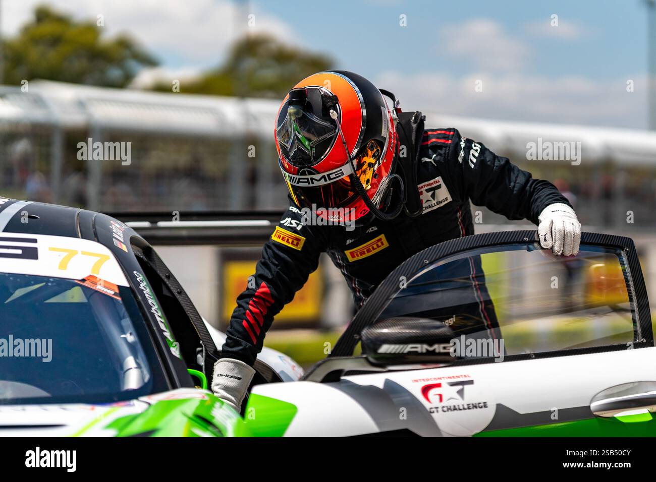 February 1, 2025, Bathurst, New South Wales, Australia: The Mercedes-AMG Team Craft-Bamboo ...