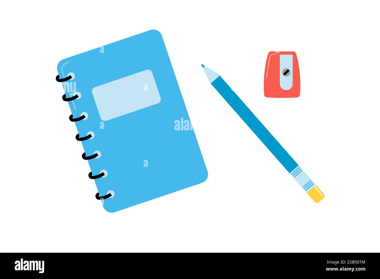 School sharpener icon flat Cut Out Stock Images & Pictures - Alamy