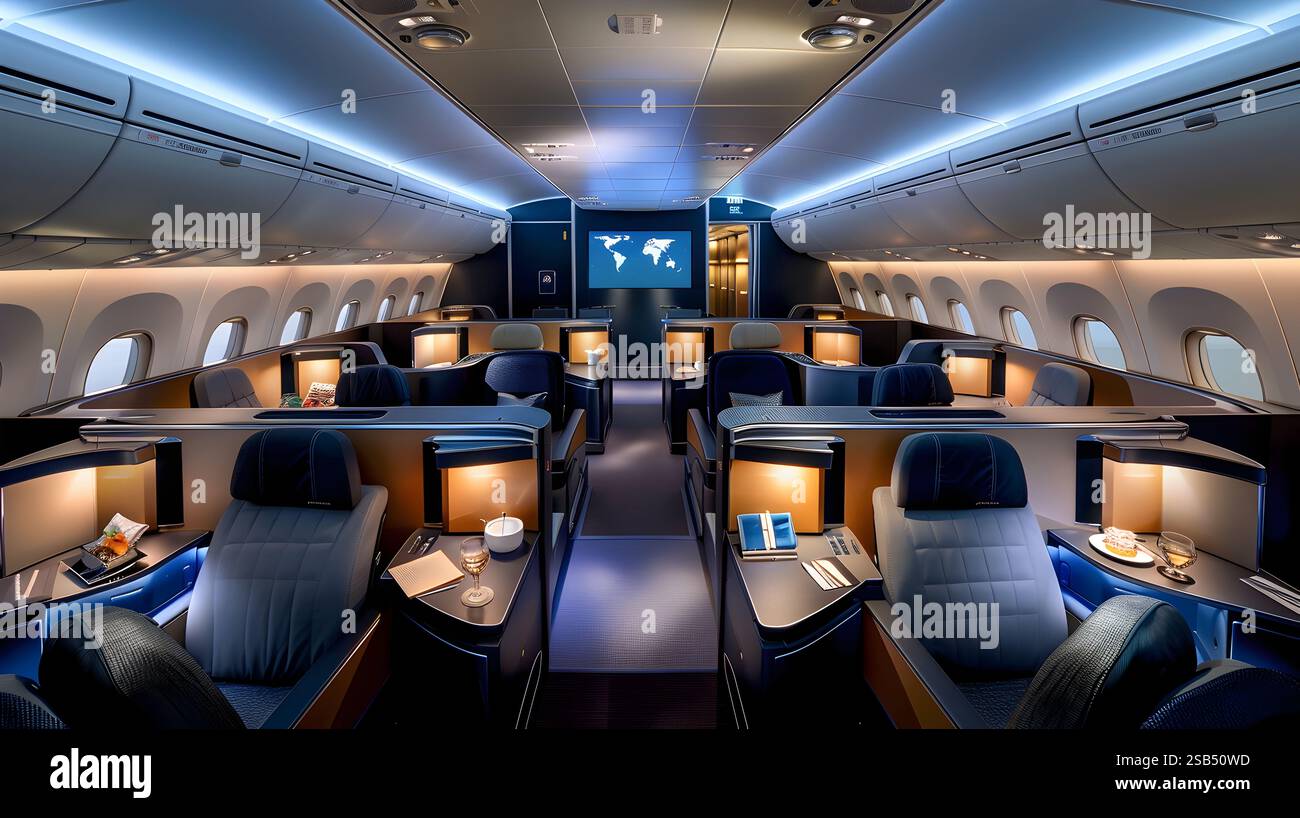 Experience the epitome of luxury travel in this first-class airline ...