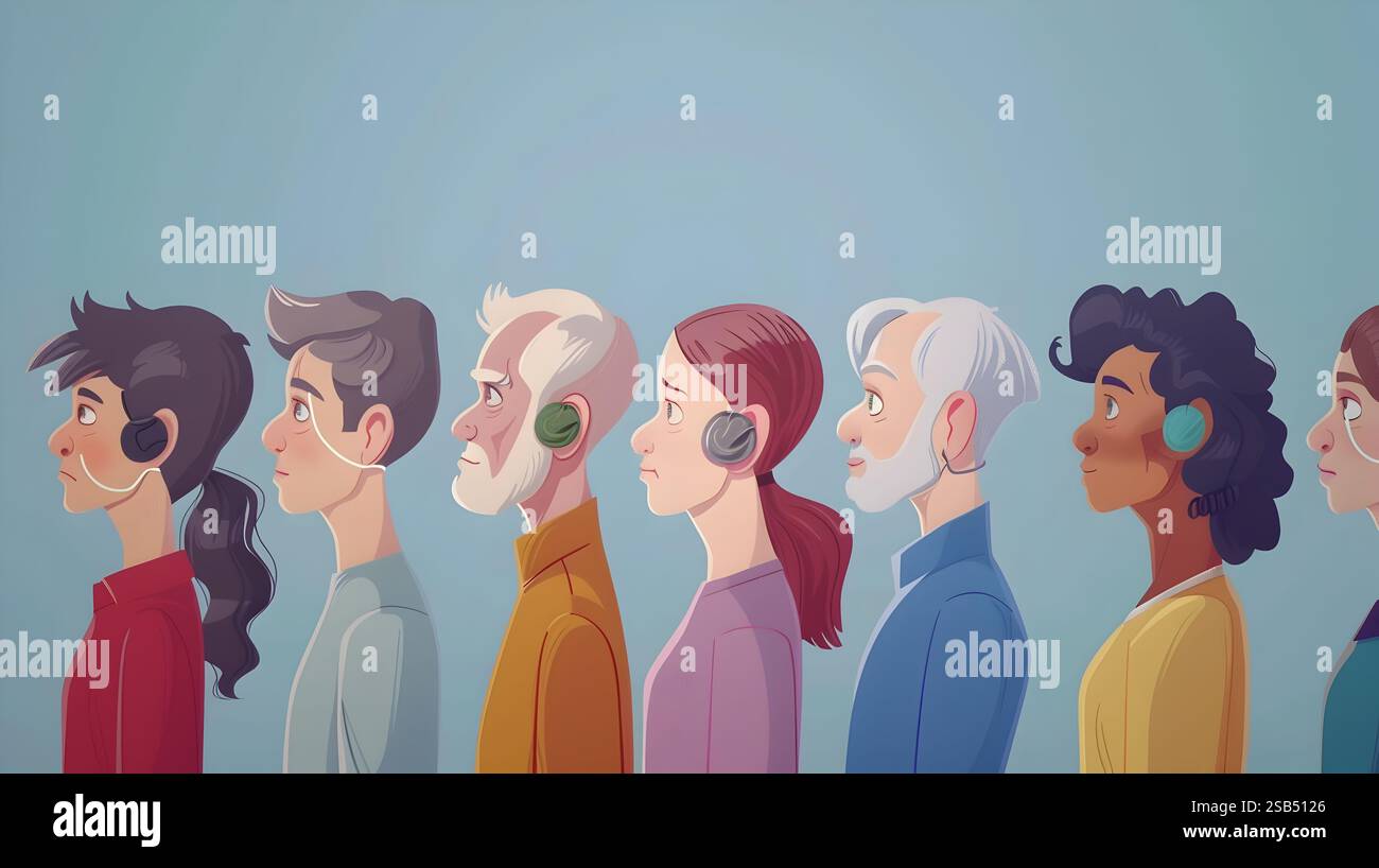 This animated sequence demonstrates the step-by-step impact of hearing ...