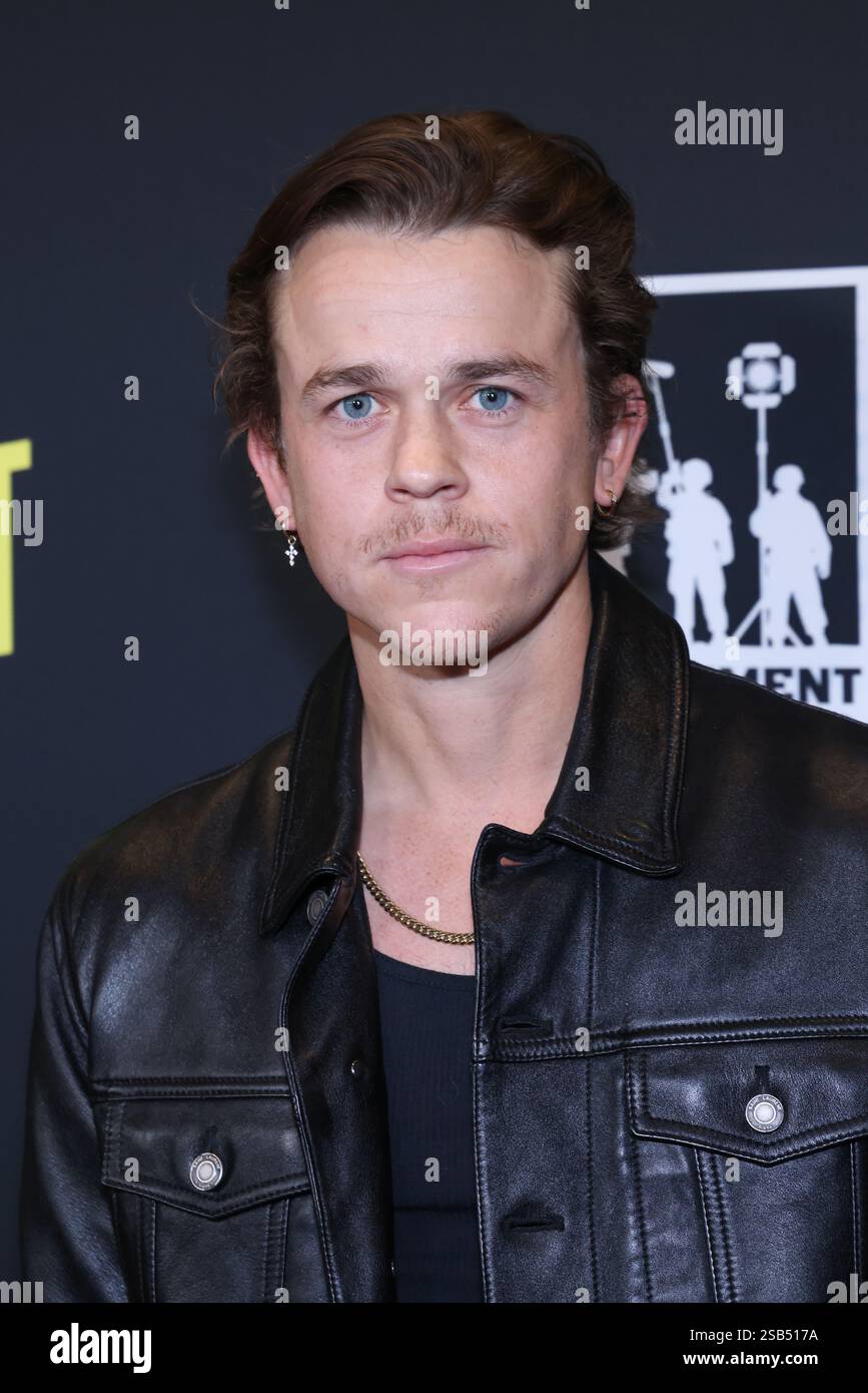 Los Angeles, California, USA. 30th January, 2025. Actor John Owen Lowe ...