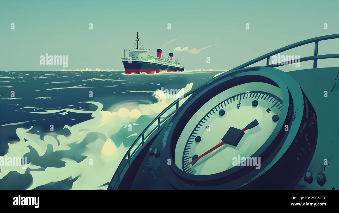 This animated sequence illustrates the educational process of an ocean ...