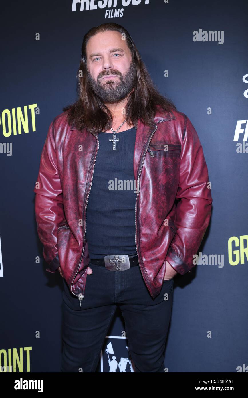 Los Angeles, California, USA. 30th January, 2025. Actor James Storm ...