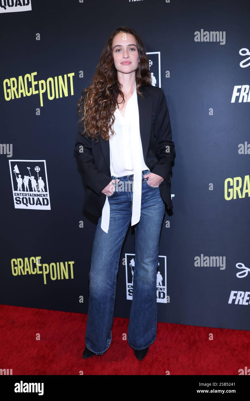 Los Angeles, California, USA. 30th January, 2025. Actress Harlan Drum ...