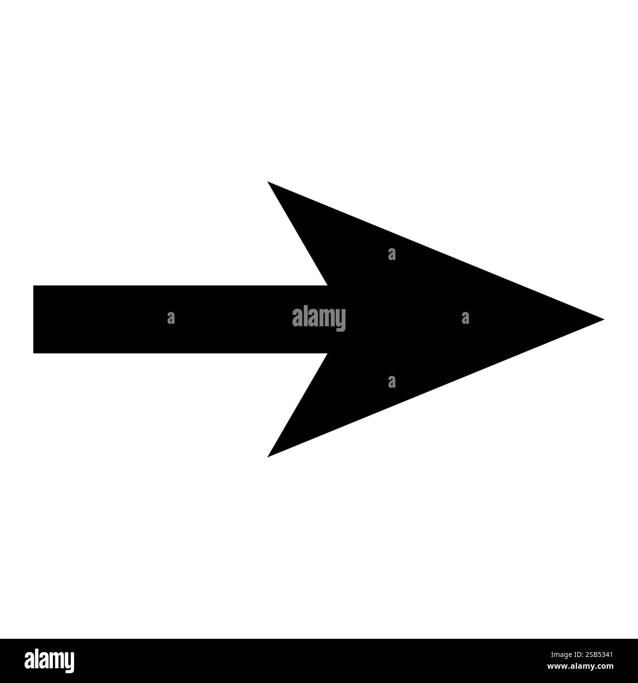 Collection different types of arrows sign. . Vector illustration Stock ...