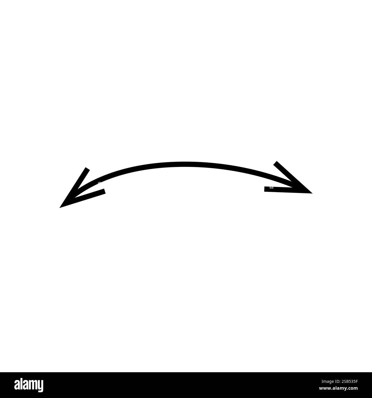 Collection different types of arrows sign. . Vector illustration Stock ...