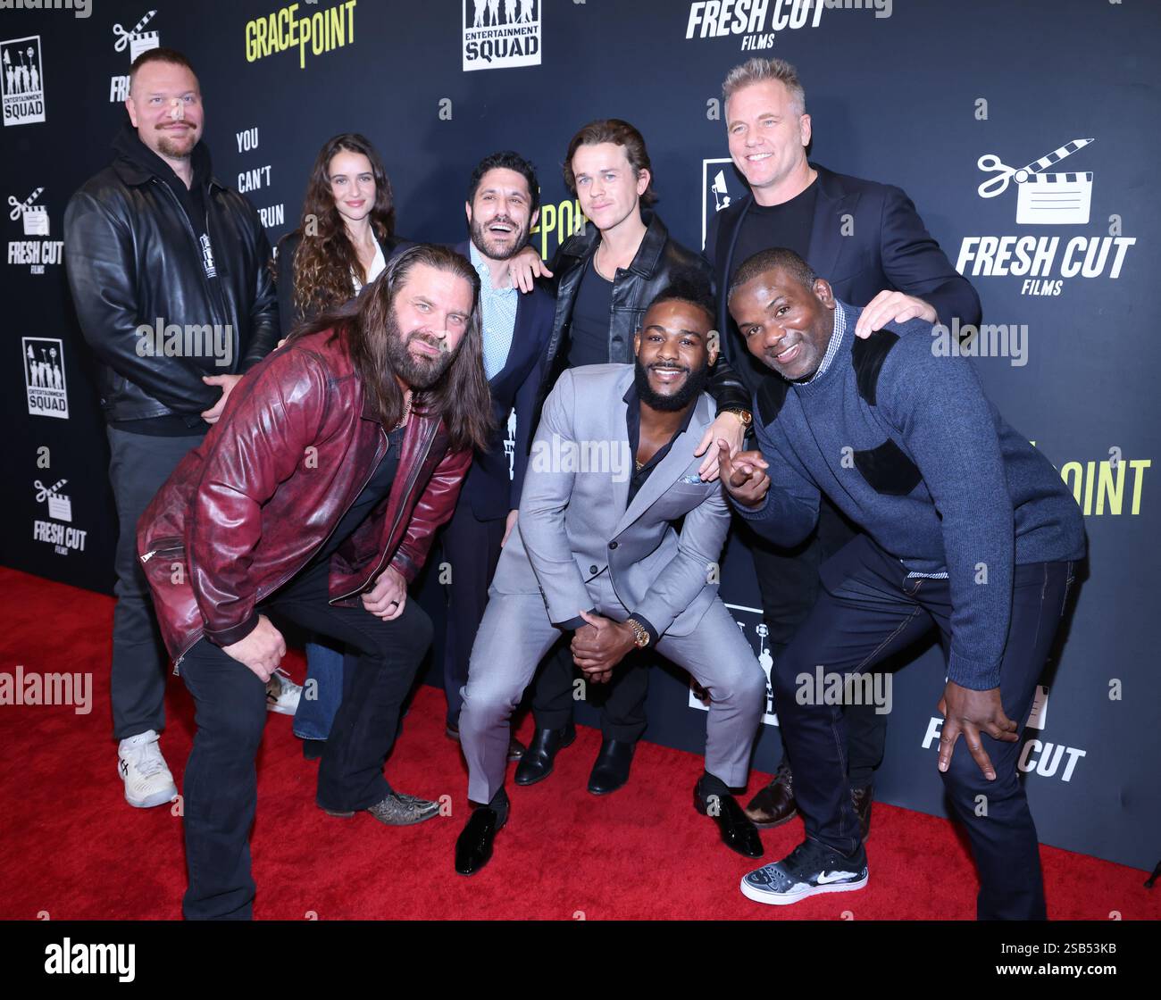 Los Angeles, California, USA. 30th January, 2025. Jim Parrack, Harlan ...