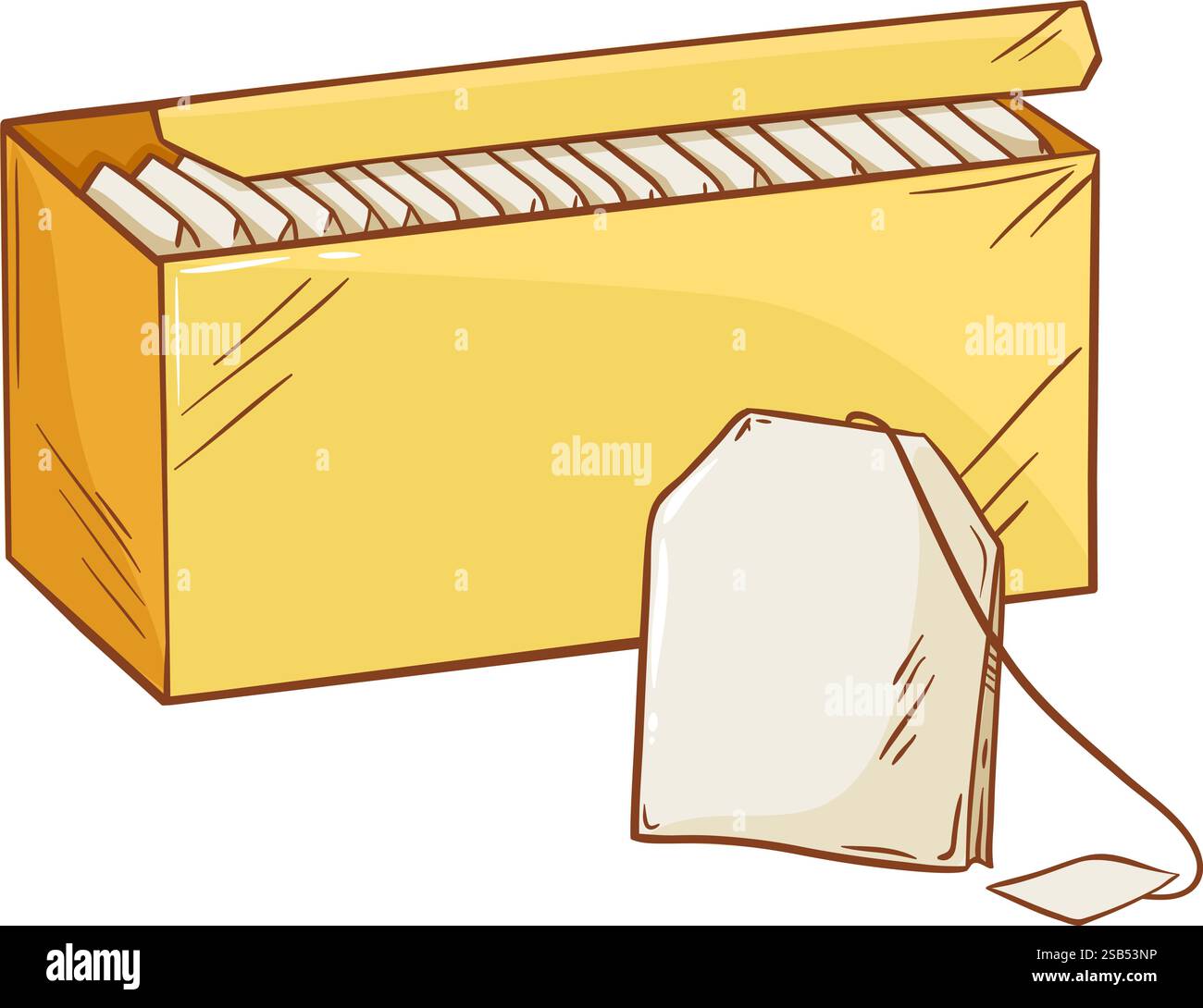 Rectangular tea Stock Vector Images - Alamy