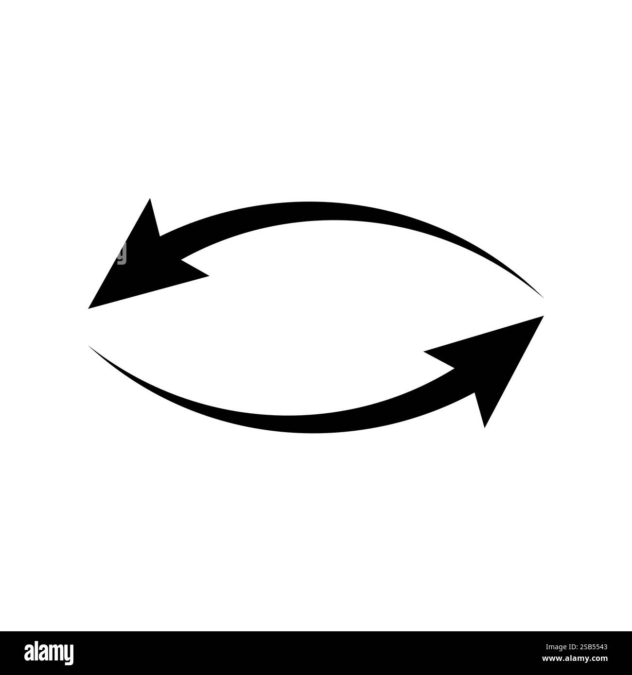 Collection different types of arrows sign. . Vector illustration Stock ...