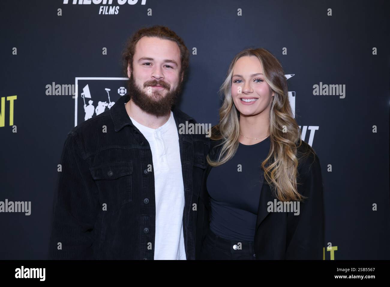 Los Angeles, California, USA. 30th January, 2025. Jack Perry and Anna ...