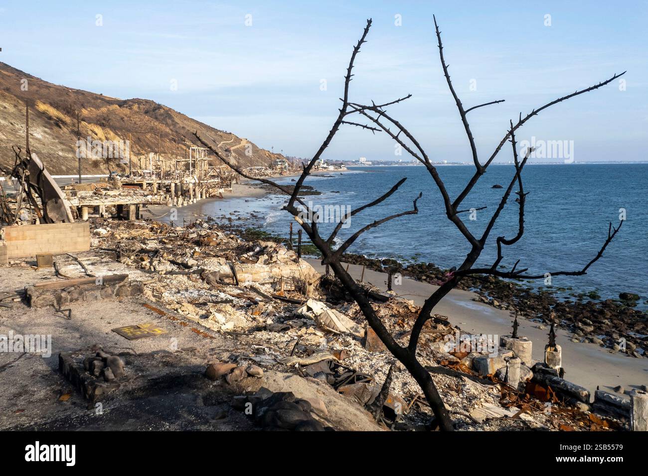 Los Angeles, United States. 14th Sep, 2017. The destruction caused ...