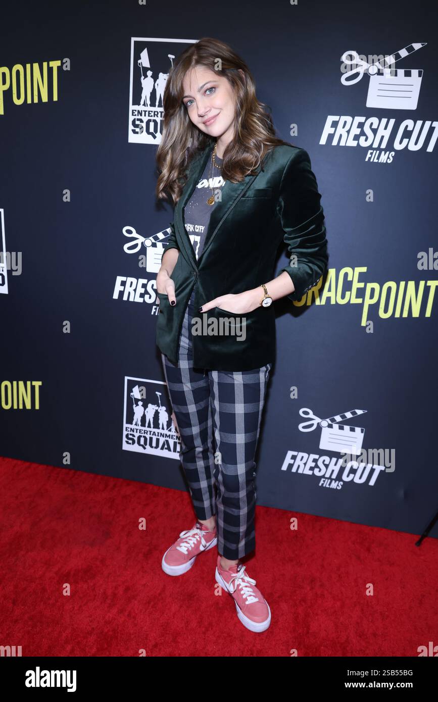 Los Angeles, California, USA. 30th January, 2025. Actress Mia Serafino ...