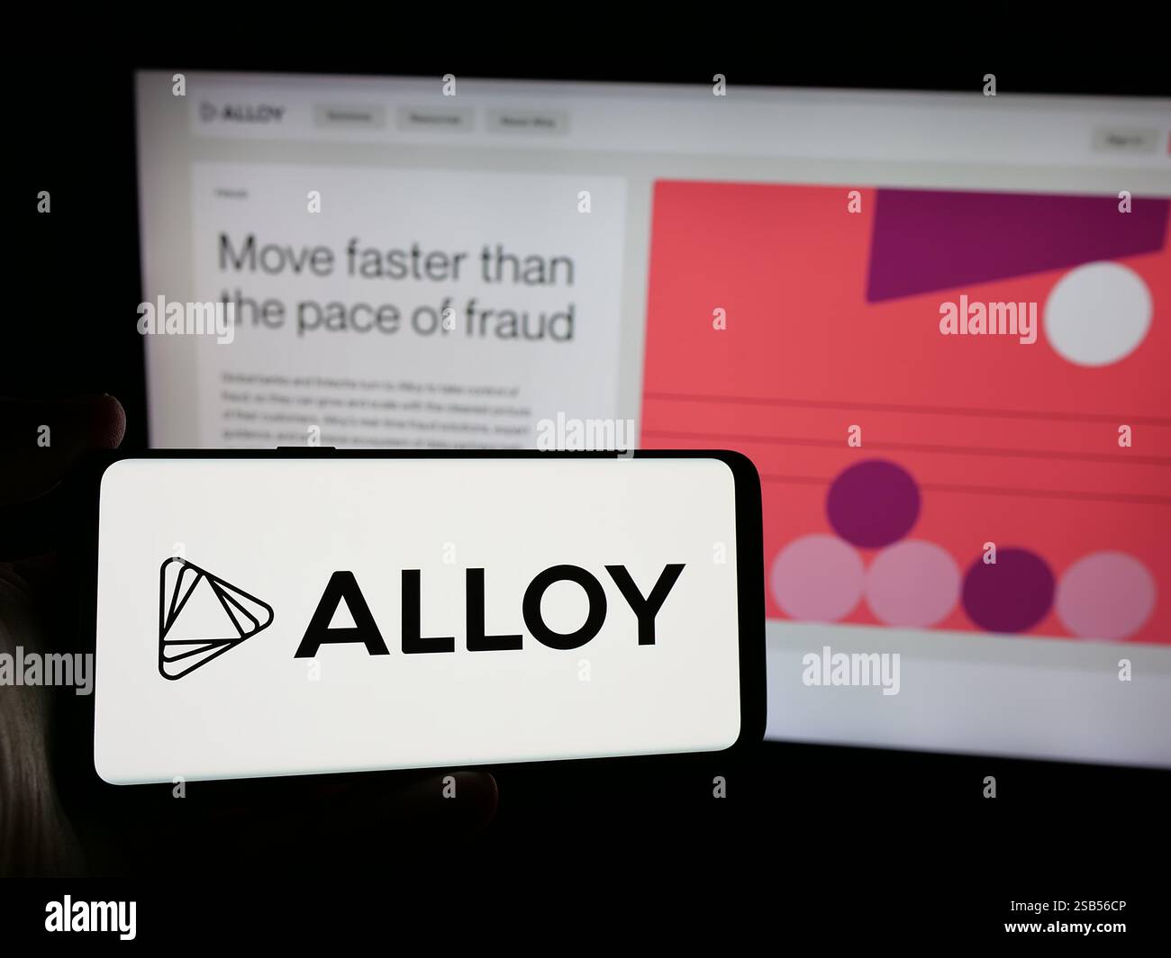 In this photo illustration, a person is holding a smartphone with the ...