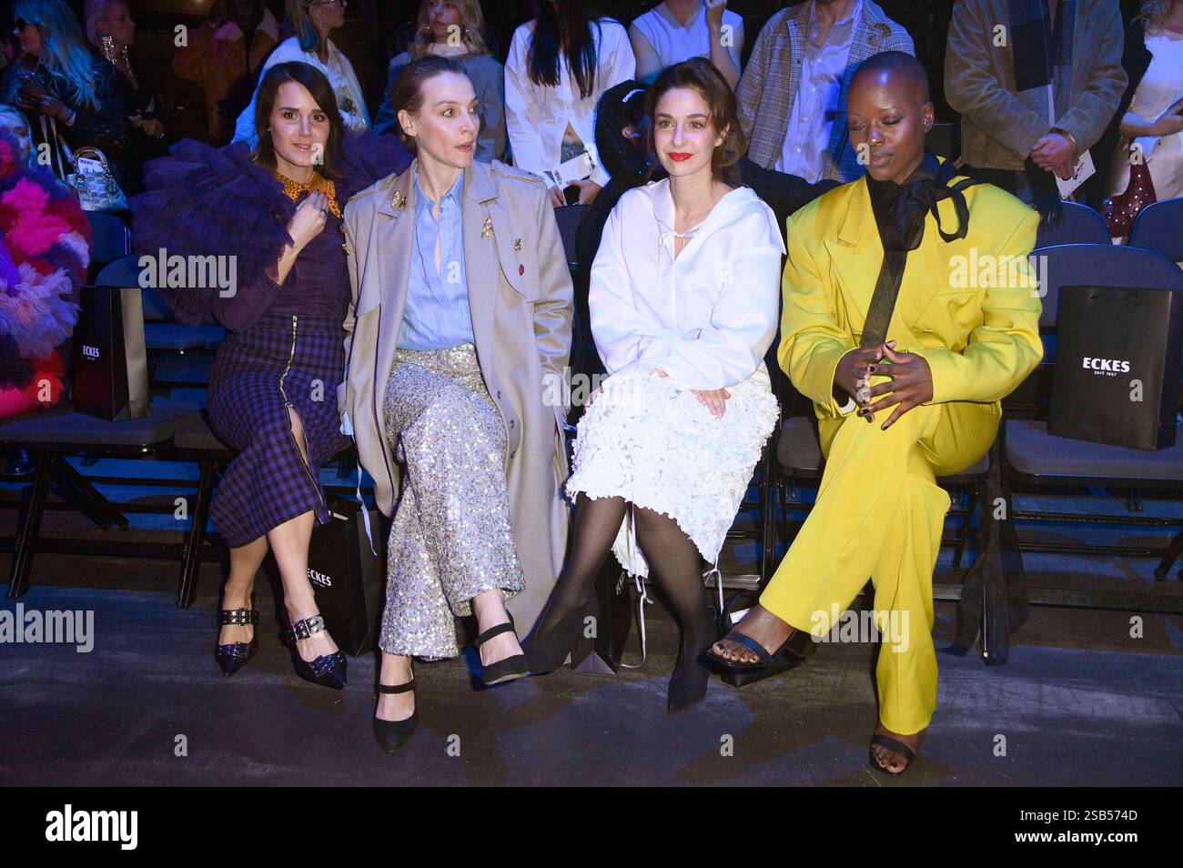 Yara Hoffmann, Jana Klinge, Anne Werner und Florence Kasumba bei der ...