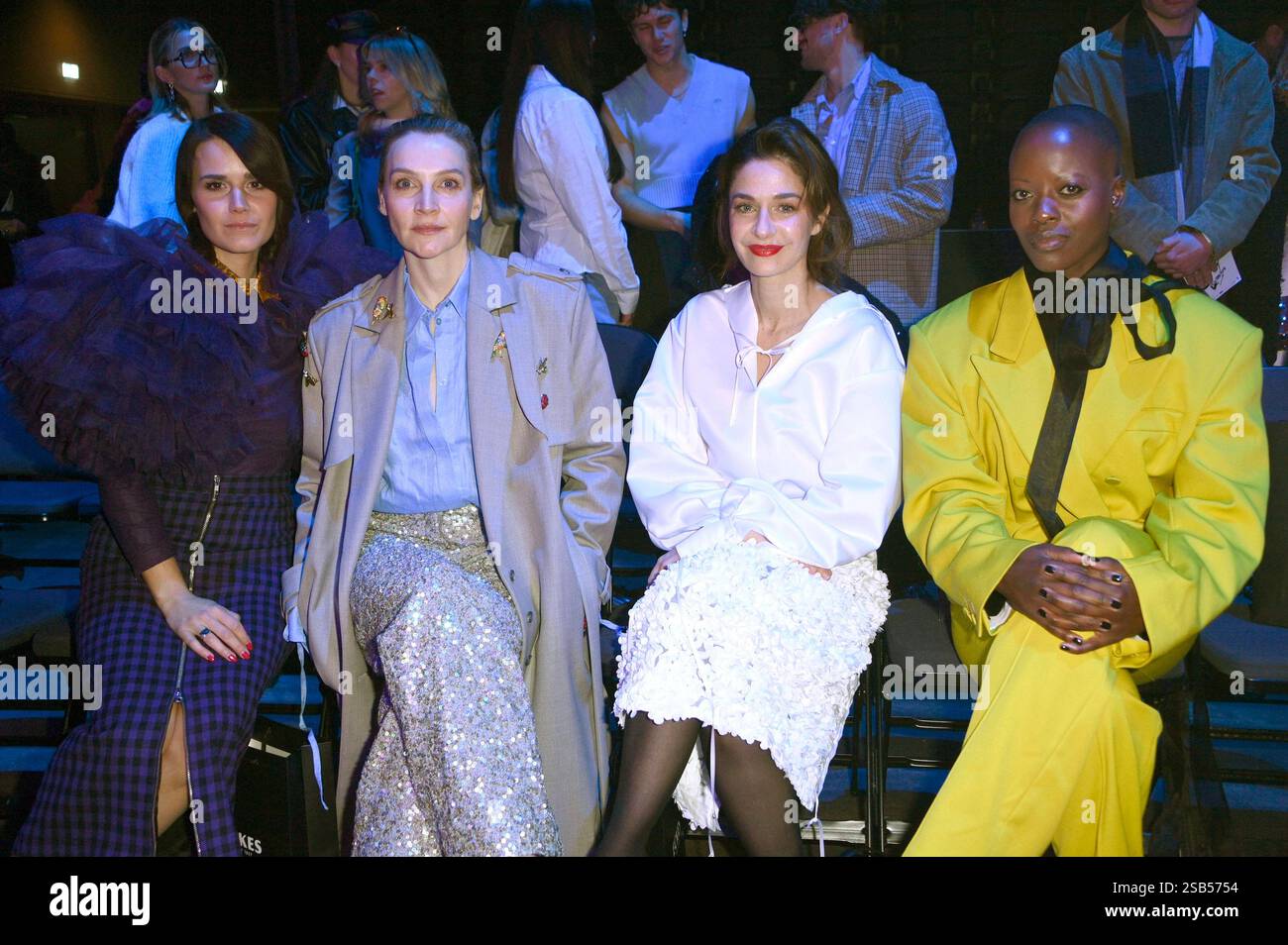 Yara Hoffmann, Jana Klinge, Anne Werner und Florence Kasumba bei der ...